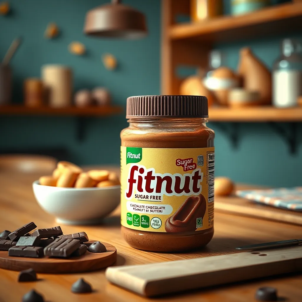 Fitnut Sekersiz Çikolatalı Fıstık Ezmesi: Sağlıklı Bir Seçenek